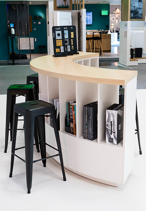 Showroom Le Mat'Electrique, Groupe Sonepar | GL events Agencement