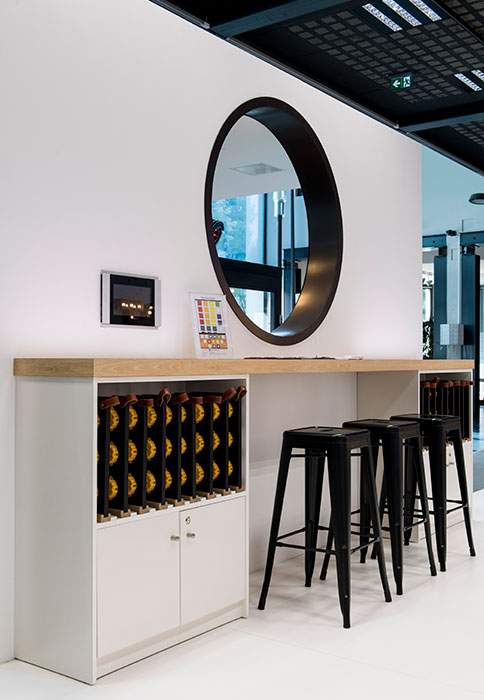 Showroom Le Mat'Electrique, Groupe Sonepar | GL events Agencement