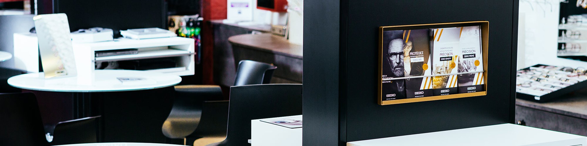 Agencement intérieur de magasins, boutiques, commerces et concept stores
