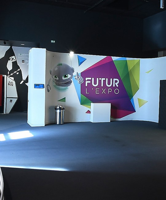 Agencement Futur l'Expo, Futuroscope | GL events Agencement
