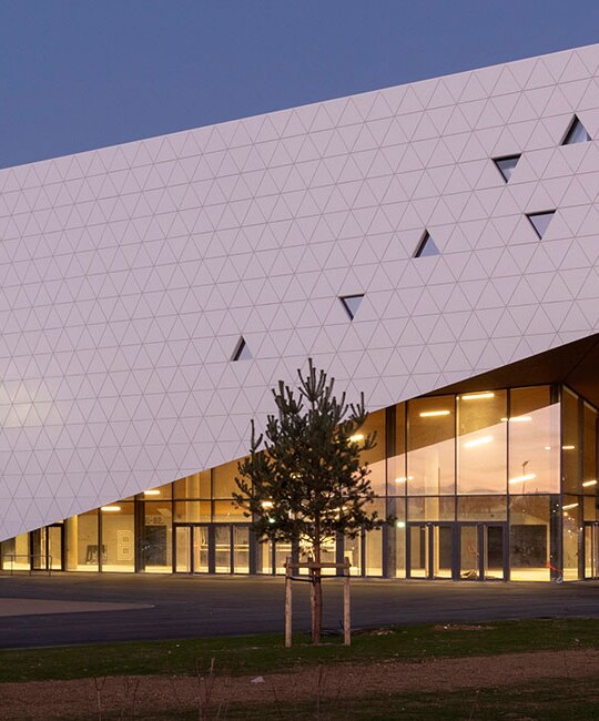 Agencement Aréna Futuroscope | GL events Agencement